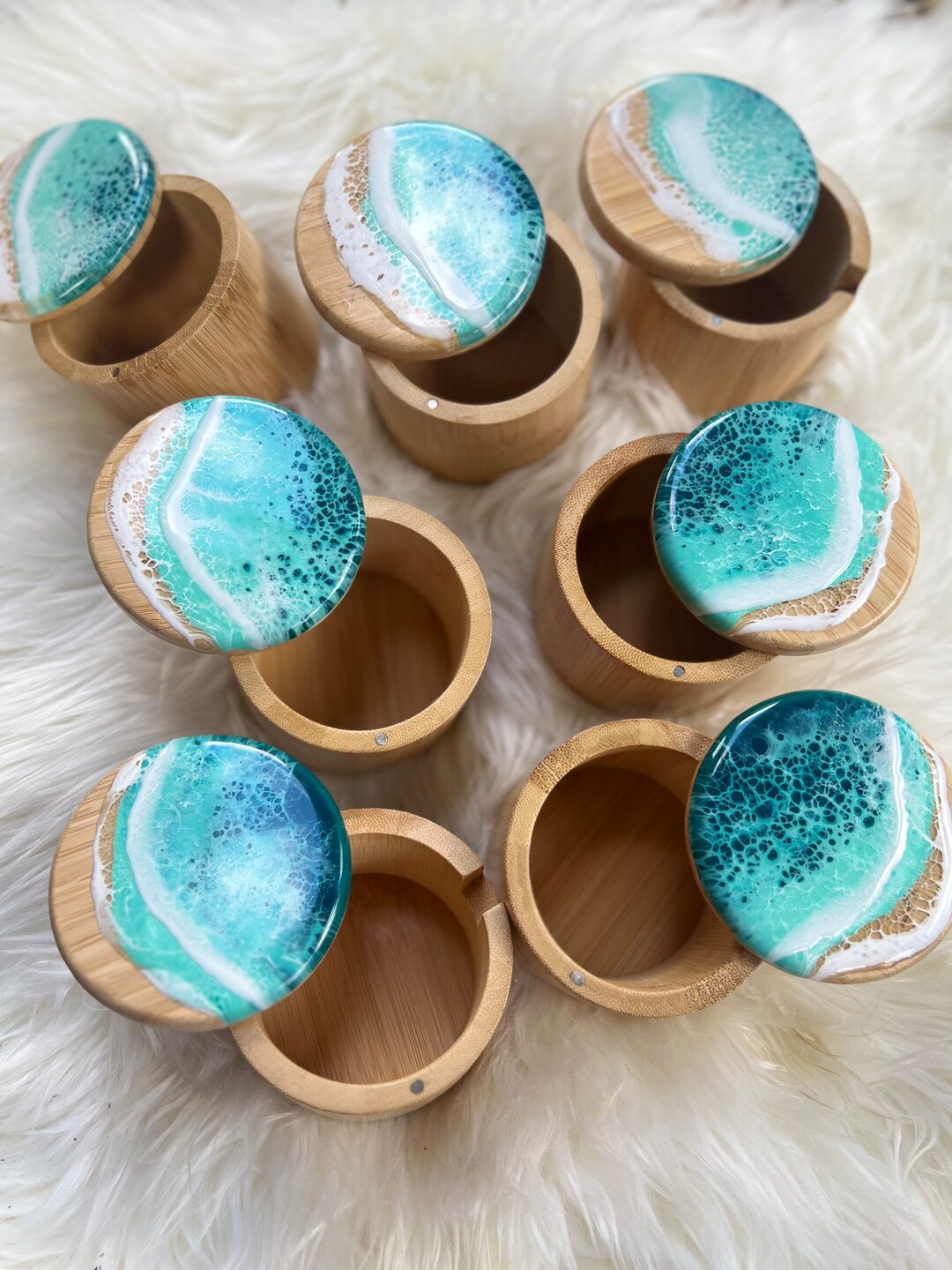 Bamboo Storage Container - Single Compartment - Etsy