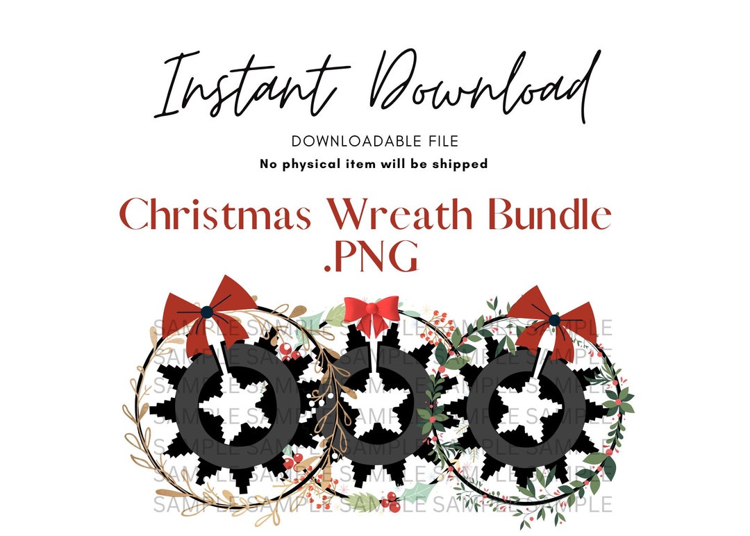 Native Christmas BUNDLE Png for Sublimation & Print, Merry Christmas ...
