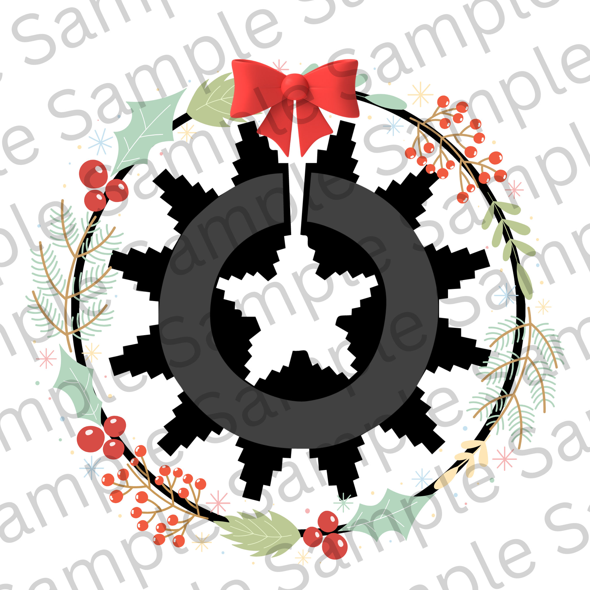 Native Christmas BUNDLE Png for Sublimation & Print, Merry Christmas ...
