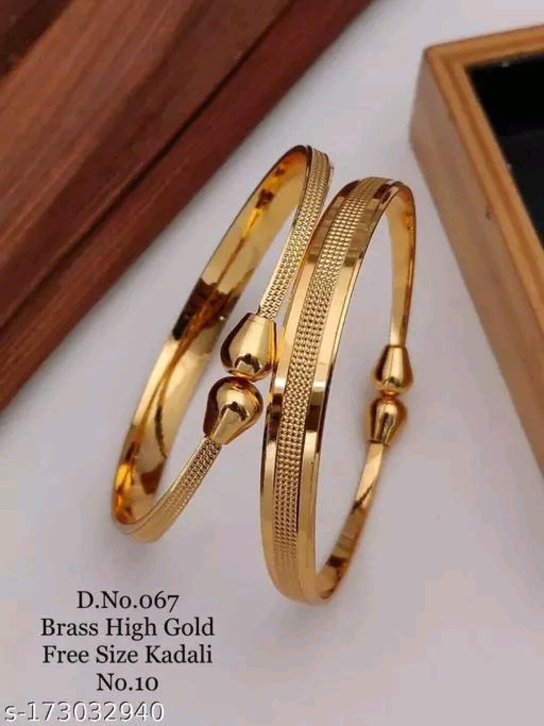 Adjustable Gold Plated Bangles Set/ Bangles/metal Gold Plated - Etsy