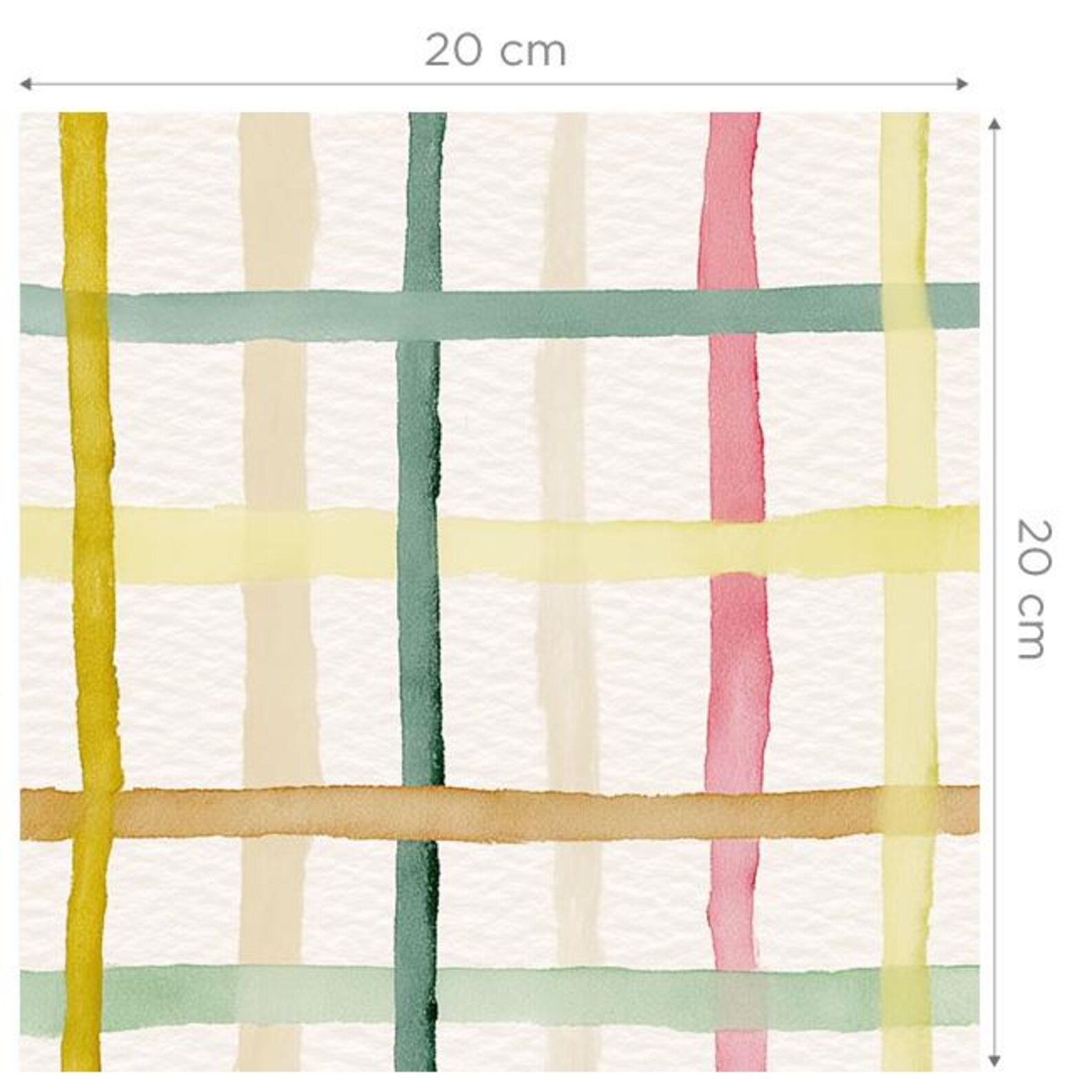 SAMPLE ONLY Colourful Gingham Wallpaper in Pastel Colours, Pink Green ...