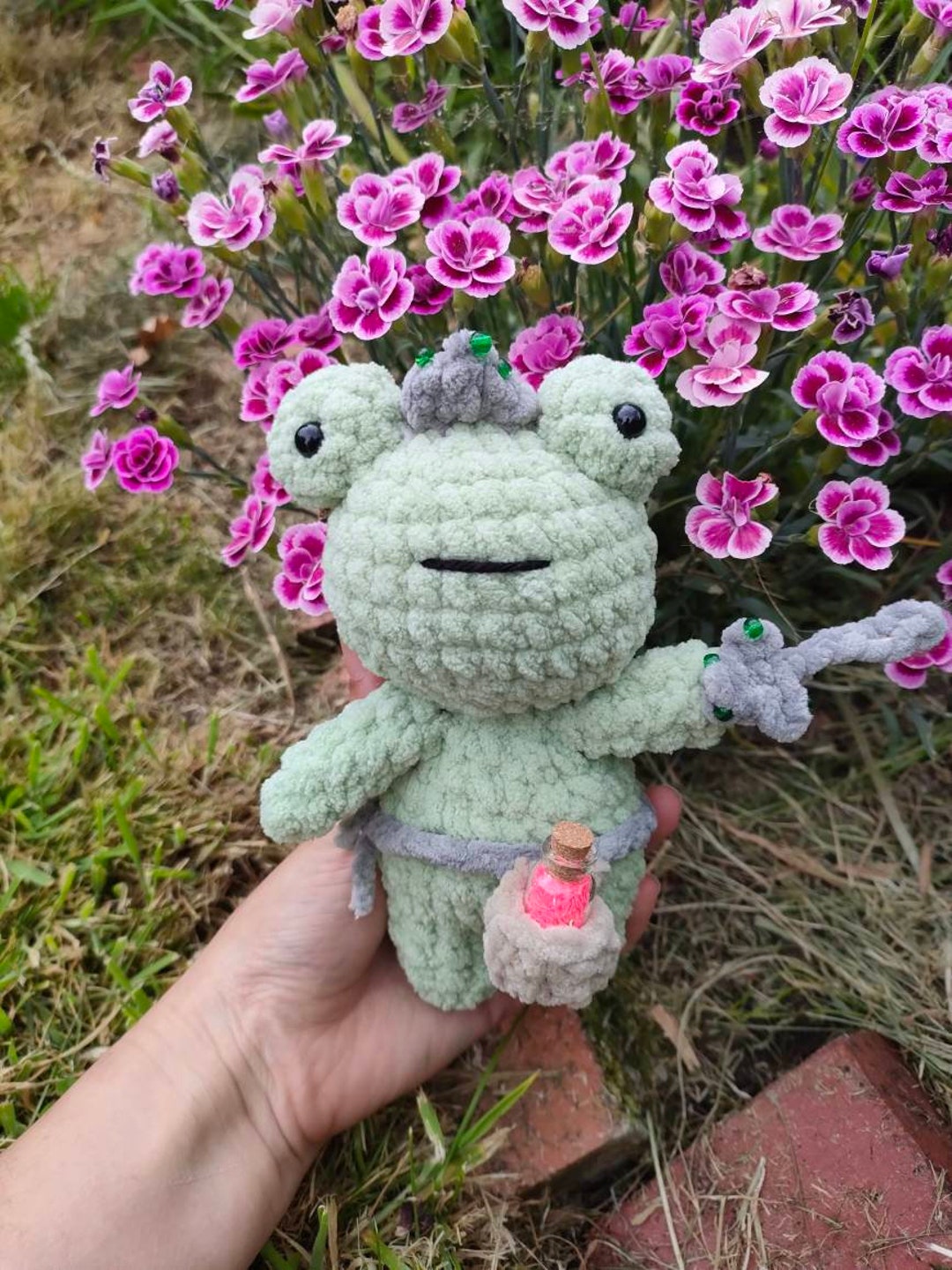 Crochet Warrior Princess Froggie Pattern - Etsy UK