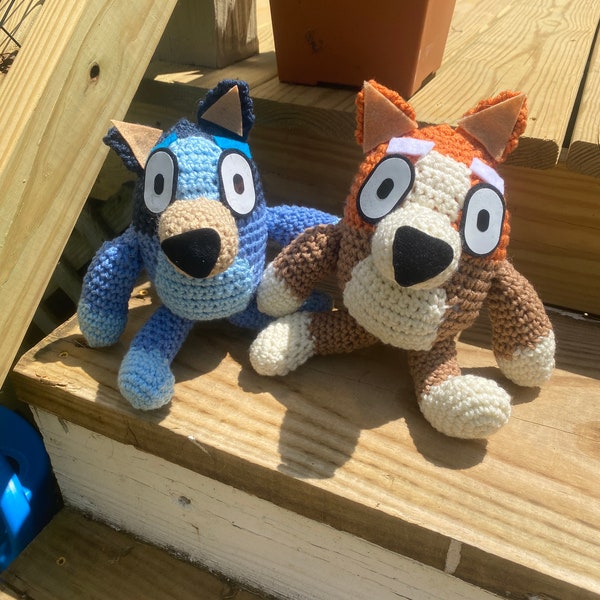 Bluey Crochet Pattern - Etsy