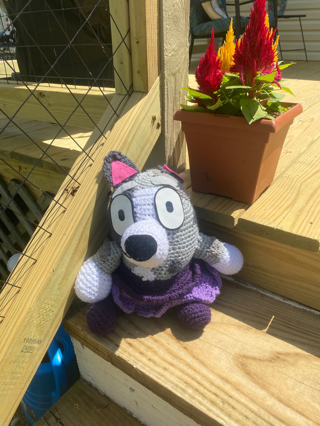 Muffin With Skirt bluey Crochet Pattern - Etsy