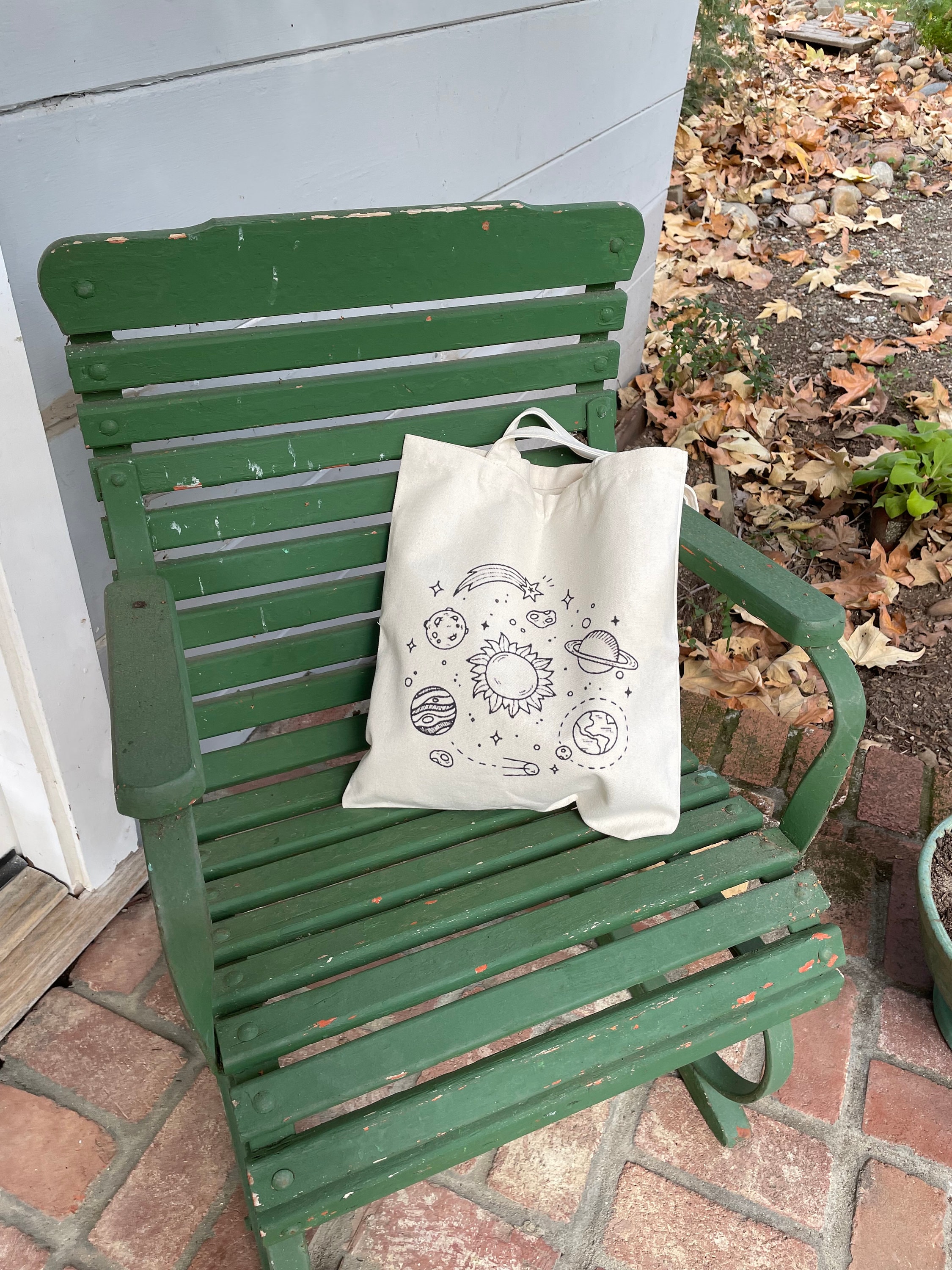 Outer Space Tote Bag Solar System Kids Tote Children Present - Etsy