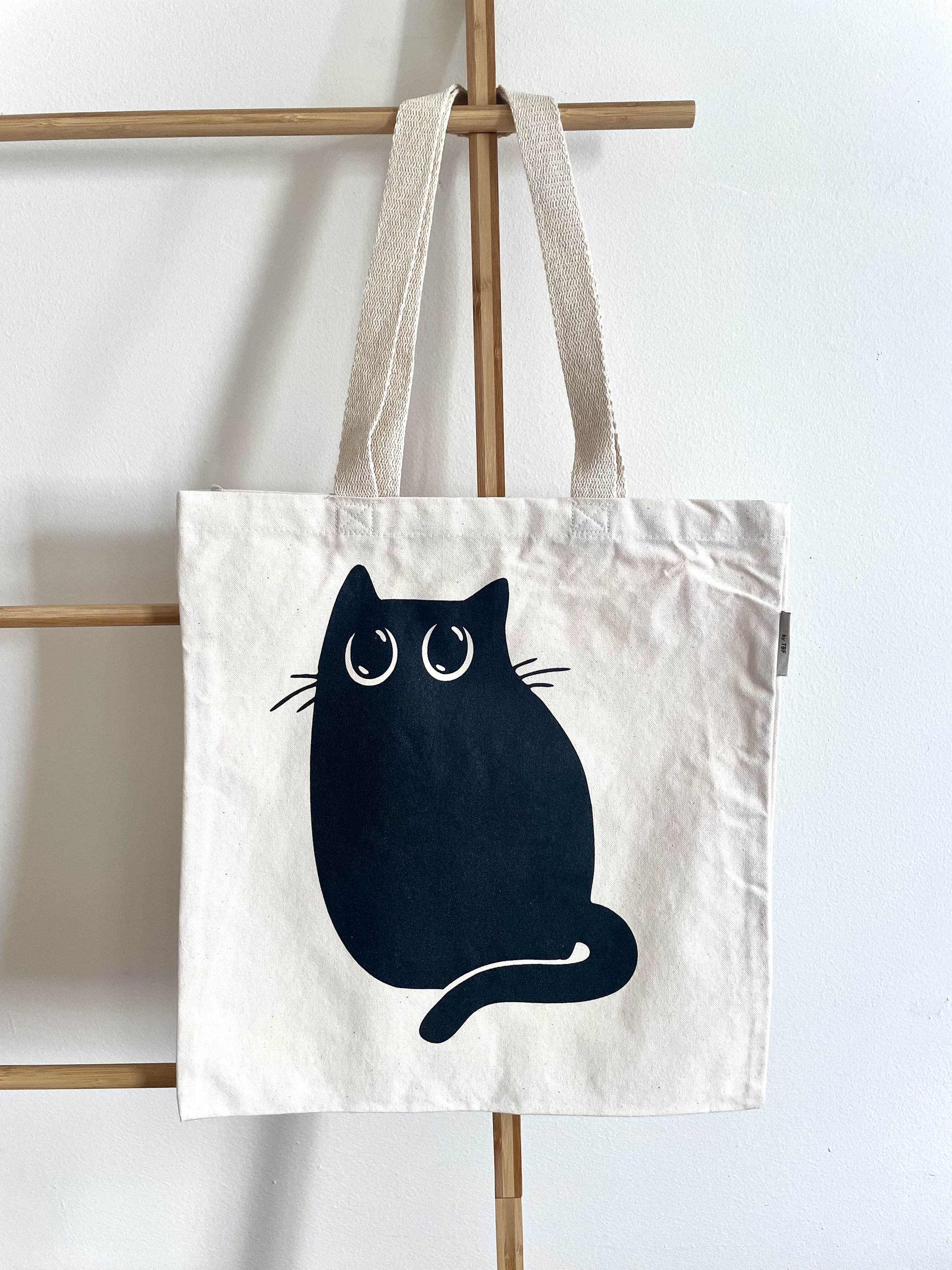 Grumpy Cat and Black Cat Tote Bags Shoulder Bag Cute Sassy Gift Cat ...