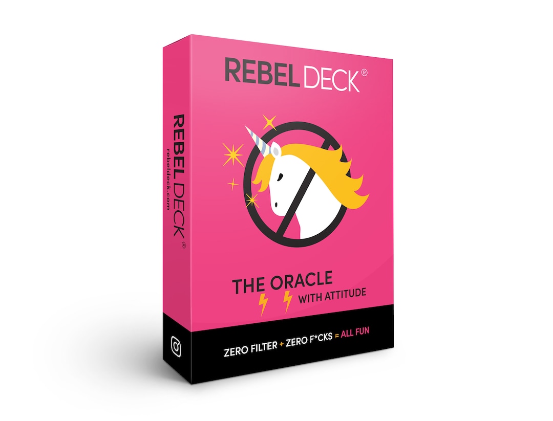 Rebel Deck Oracle Cards – Funny Oracle Cards for Real Talk, Self-care ...