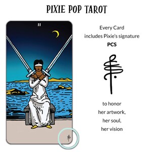 Pixie Pop Tarot Deck – Inclusive Modern Rider-waite Tarot | 78 Cards for Divination, Self ...