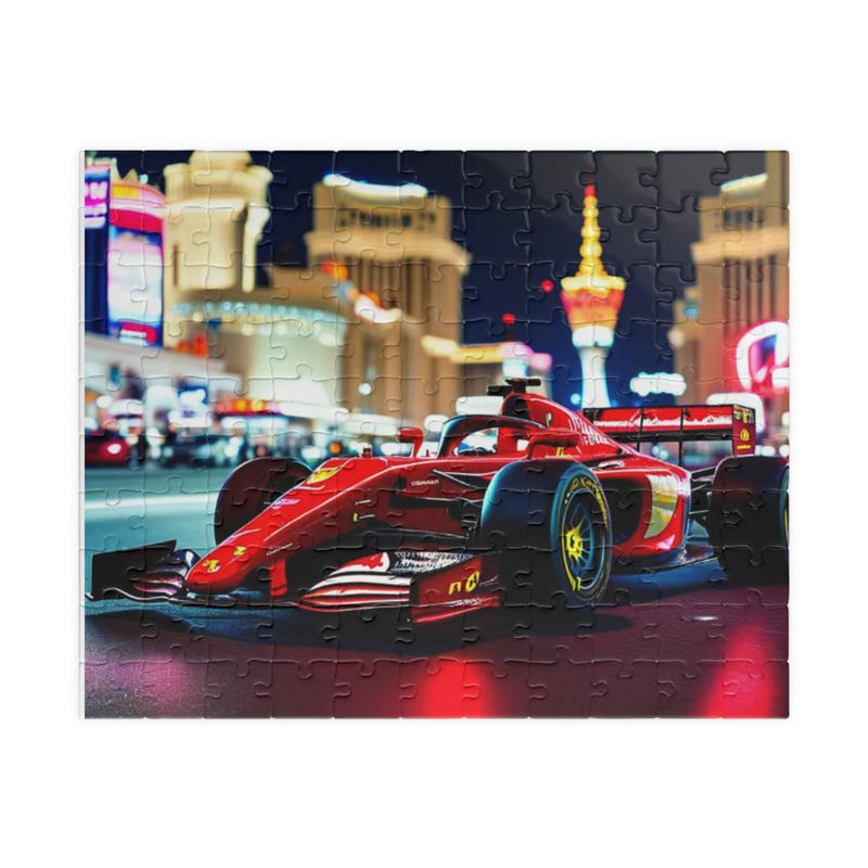 Formula 1 Jigsaw Puzzle - Etsy