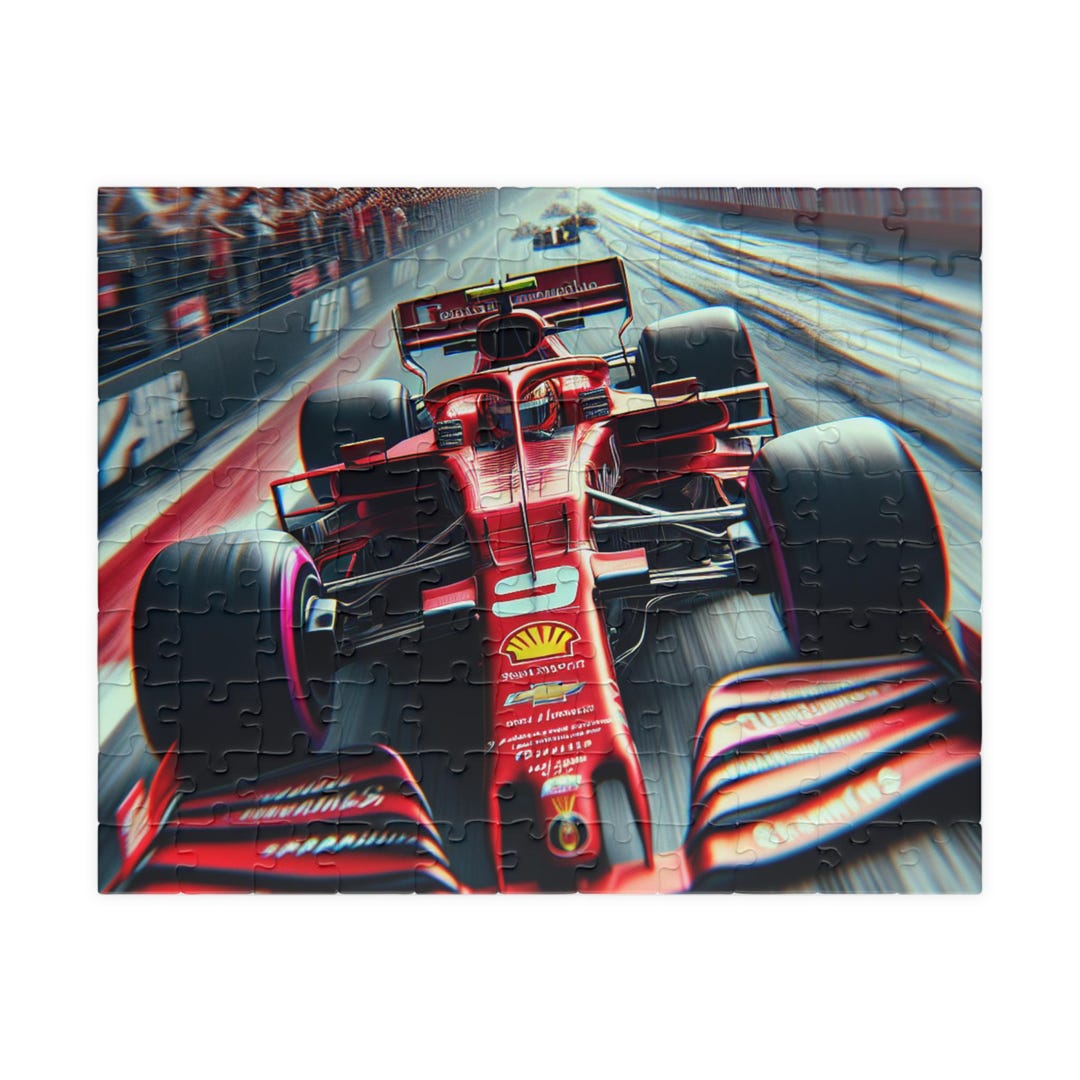 Jigsaw Puzzle, Ferrari F1 Car, 3D Puzzle, Vehicle Puzzle, Racing Car ...