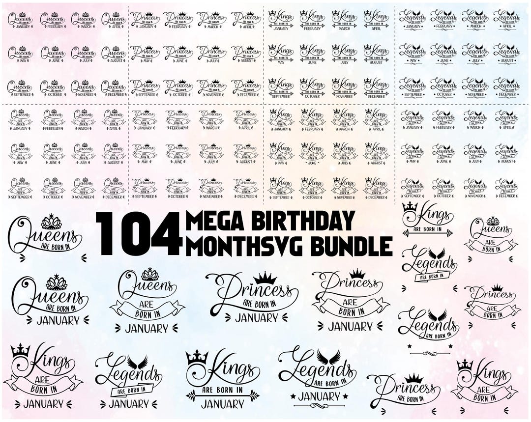 104+ Mega Happy Birthday, Birthday Svg, Silhouette , Design Svg, Mom ...