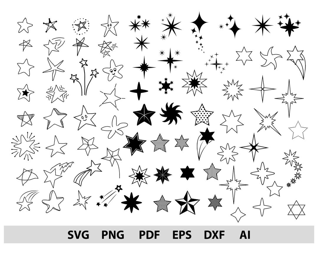 76+ Sparkle Stern svg, Stern svg-bundle, Stern svg, Bundle, digitaler ...