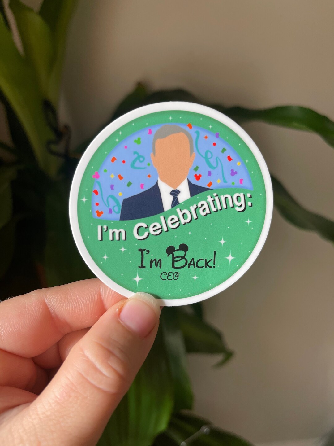Celebration CEO Sticker Waterproof Sticker - Etsy