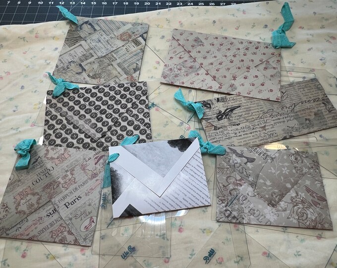 We R Memory Keepers Envelope Tear Guides; 16 Pc Wer Envelope Kit; Card ...