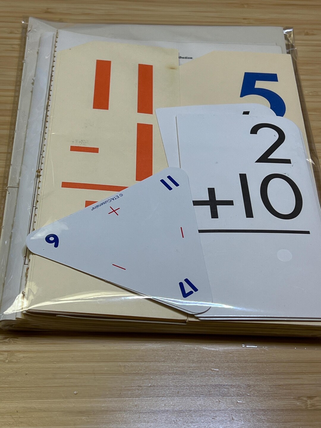 105 Pc Vintage Math Paper Ephemera Kit- Math Flashcards/ Vintage ...
