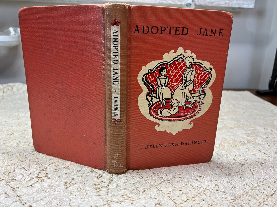 Adopted Jane/ Vintage Book/ Vintage Book Pages/ Junk Journal/ - Etsy