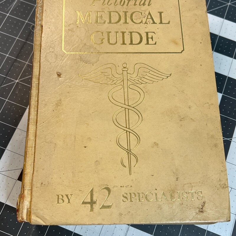 Vintage Medical Book - Etsy