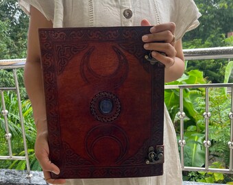 Sun Moon Journal Witch Journal Book of Shadows Witch Notebook - Etsy