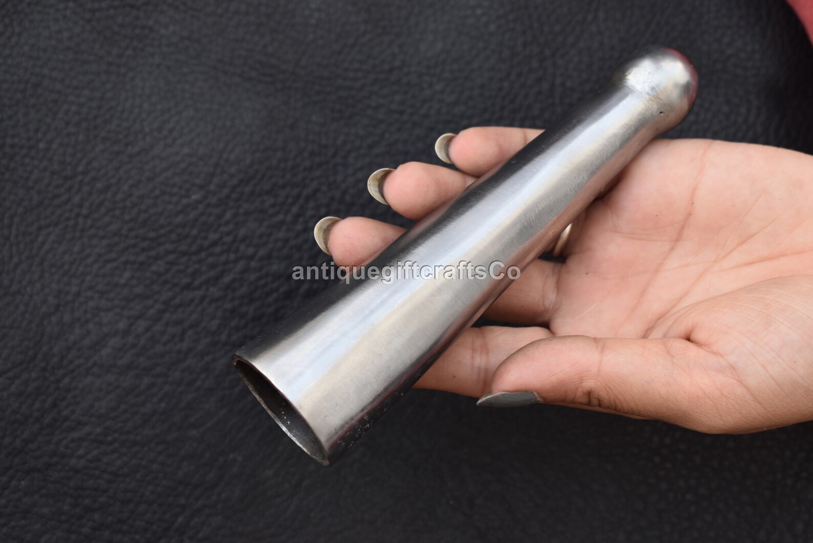 Hand Forged Mild Steel Flat Ended Butt Cap. Best Gift for Halloween ...