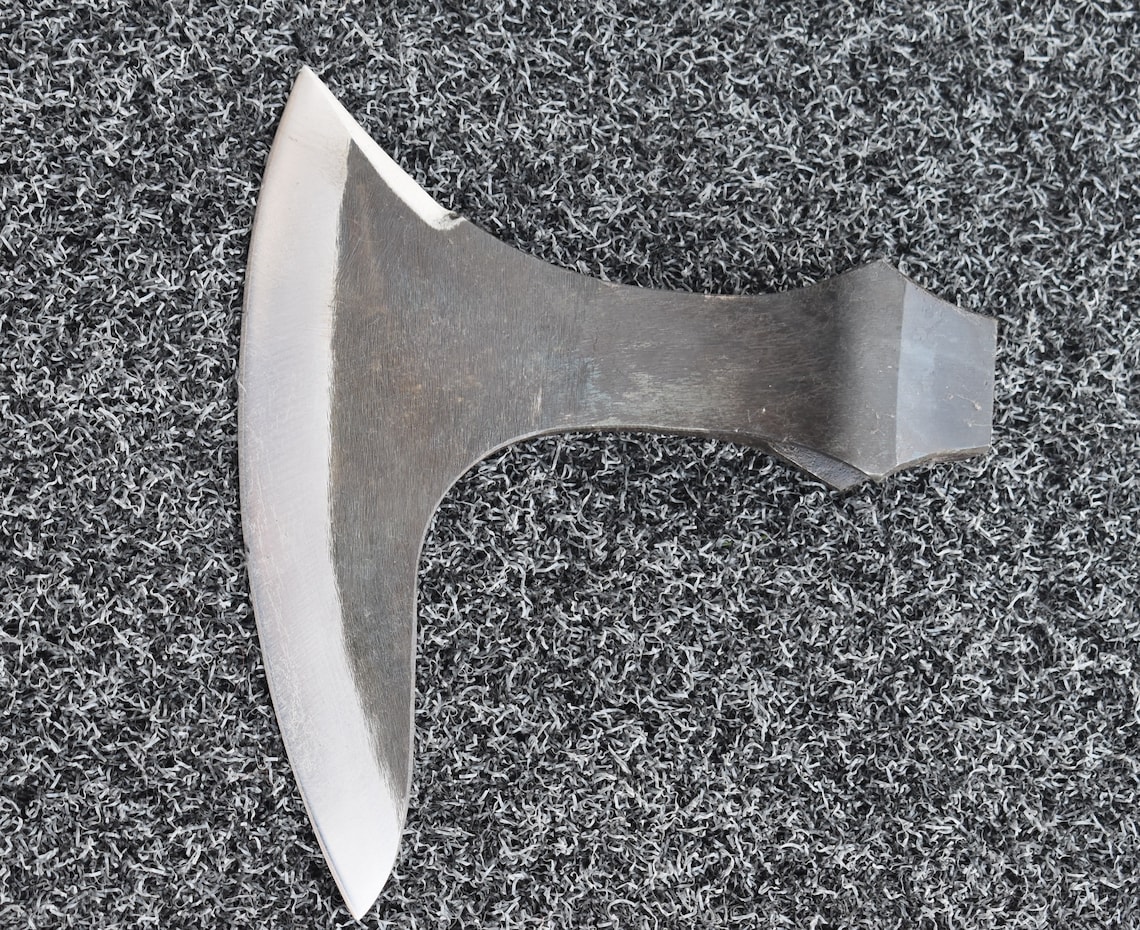 Hand Forged Bearded Axe Hand Viking Axe Tomahawk Axe Head Carbon Steel Axe Head, Battle Axe Head ...