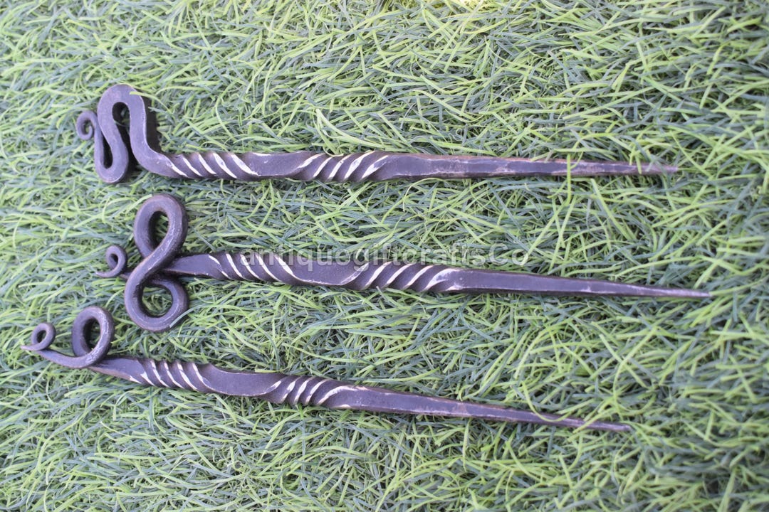 Hand Forged Medieval Viking Hair Stick. Best Gift for Halloween ...