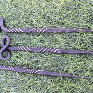 Hand Forged Medieval Viking Hair Stick. Best Gift for Halloween ...