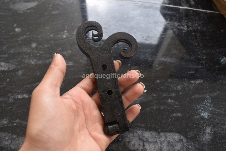 Hand Forged Medieval Wrought Iron Hinge. - Etsy