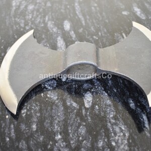 Medieval Double Edged Viking Hand Forged Throwing Axe Head - Etsy