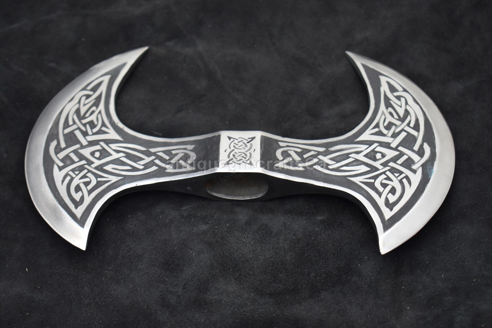 Hand Forged Viking Etching High Carbon Steel Double Edged Viking ...