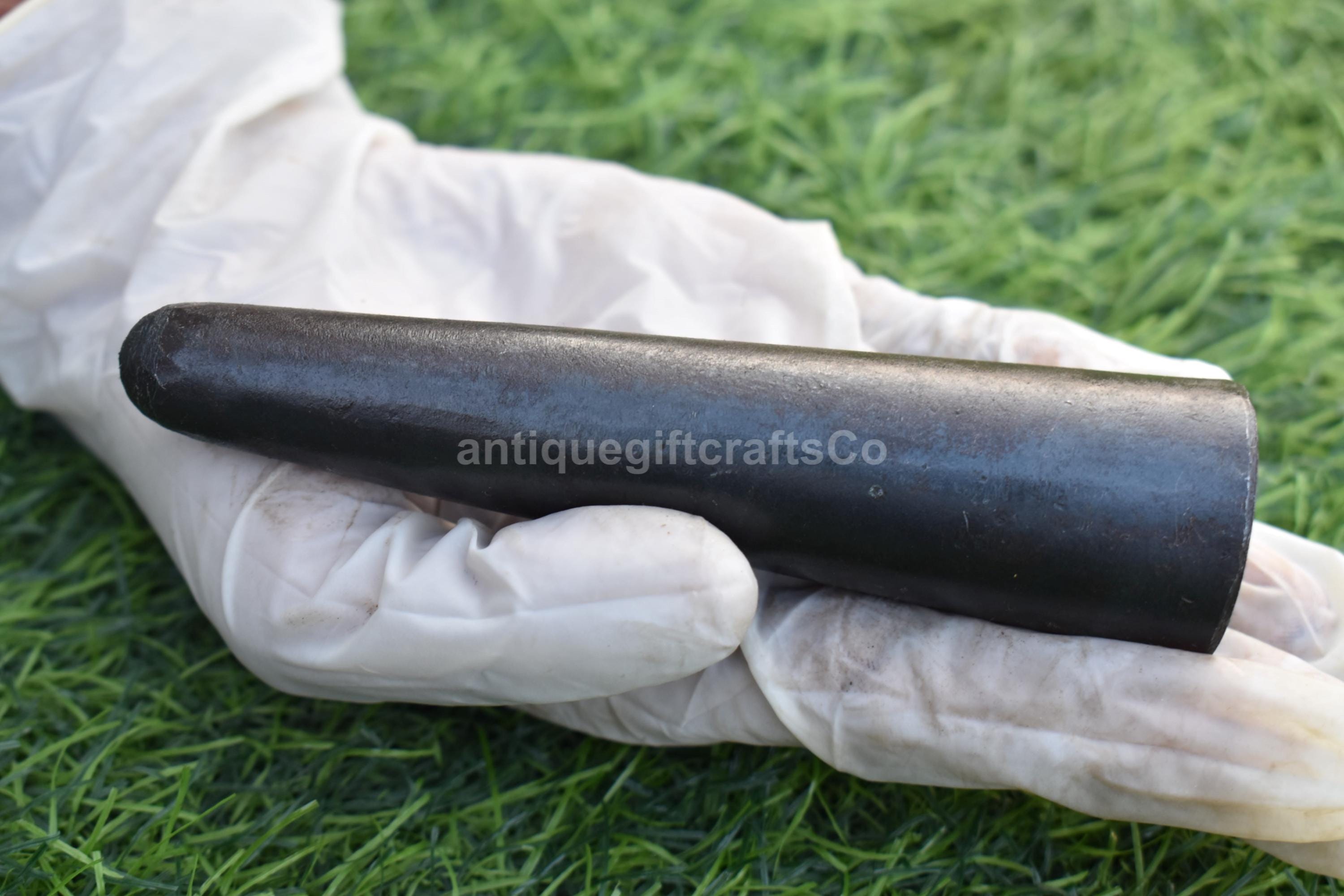 Hand-forged Viking Medieval Butt Cap – Iron Spear End Replica - Etsy