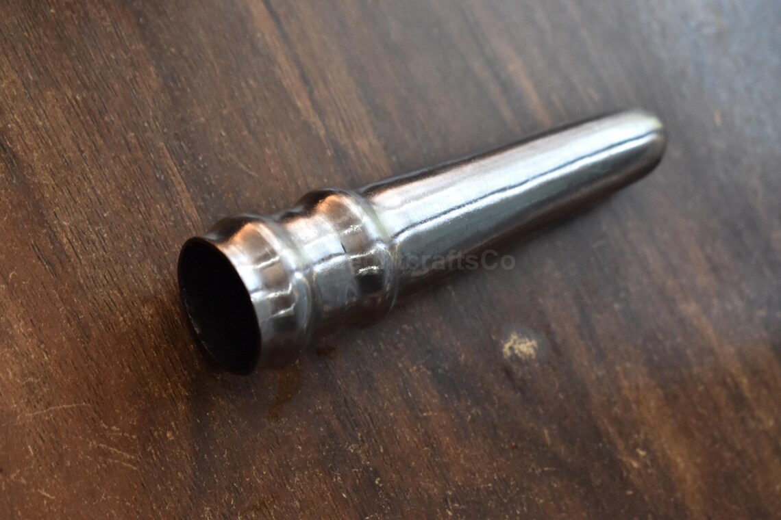Hand Forged Iron Decorative Butt Cap – Medieval Style Handle End Cap ...