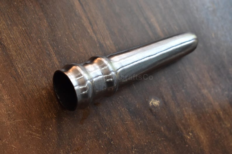 Hand Forged Iron Decorative Butt Cap – Medieval Style Handle End Cap ...