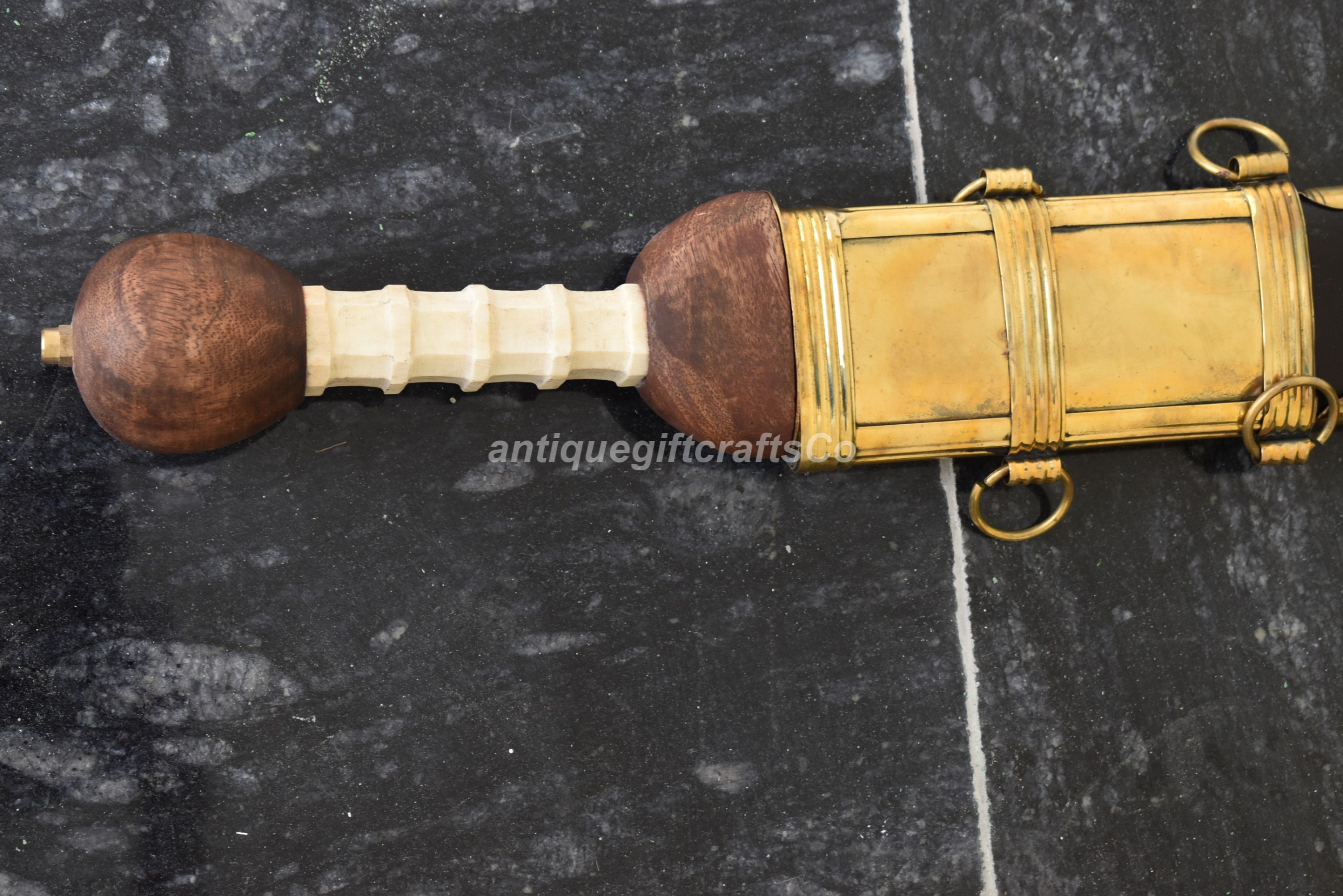 Handcrafted Roman Gladius Replica With Decorative Scabbard | Ancient ...