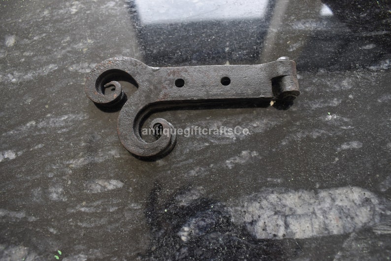 Hand Forged Medieval Wrought Iron Hinge. - Etsy