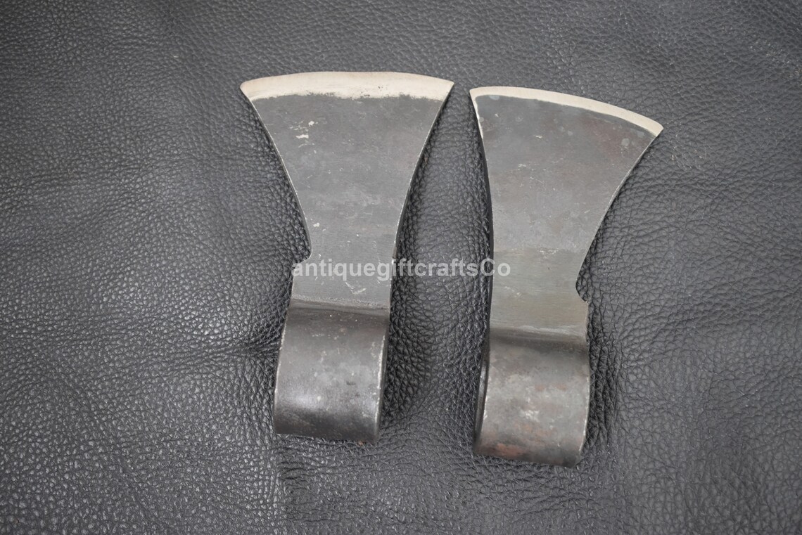 Viking Hand Forged Axe Head Pack of 2 - Etsy