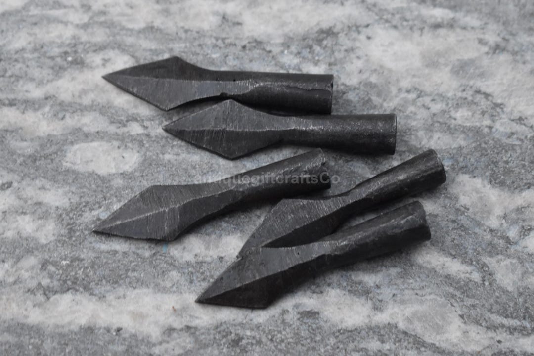 Pack of 5 Hand Forged Viking Bodkin Arrow Head. - Etsy