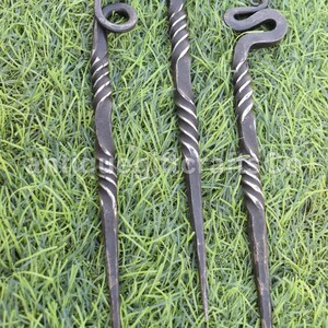 Hand Forged Medieval Viking Hair Stick. Best Gift for Halloween ...