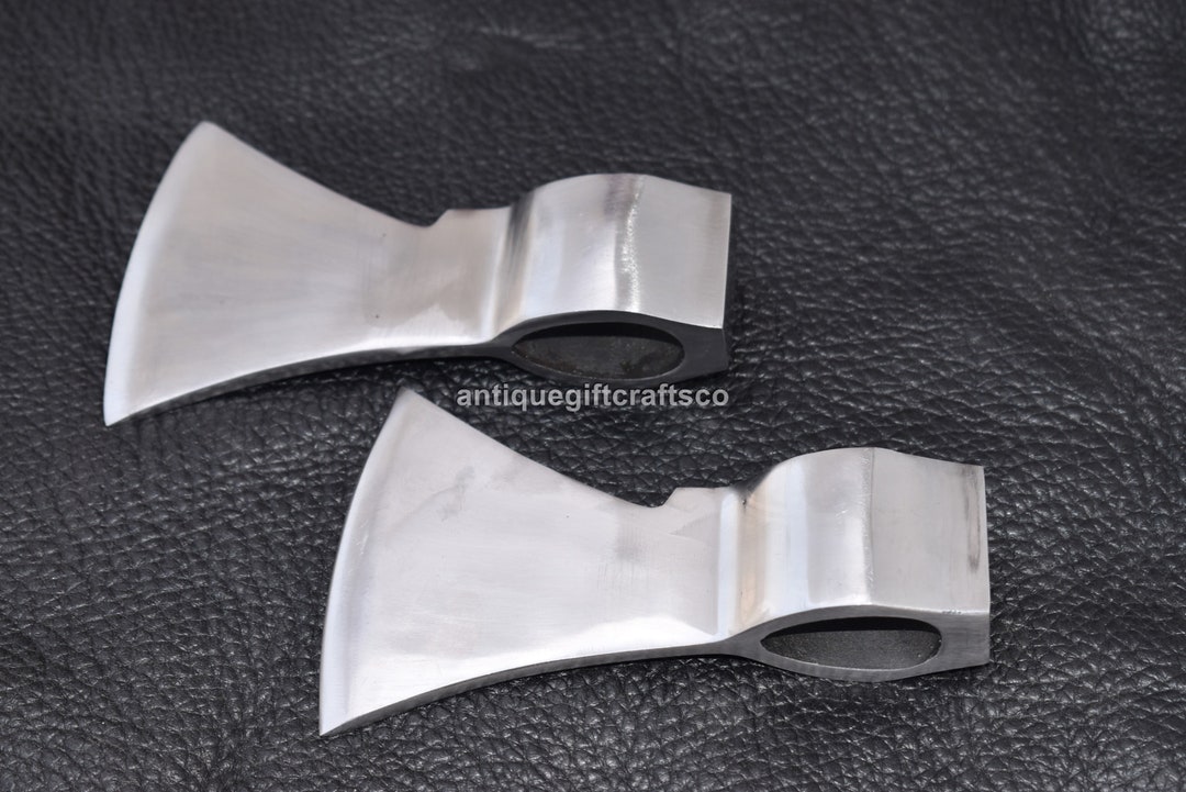 Hand Forged Viking High Carbon Steel Tomahawk Axe Integral High Polish ...