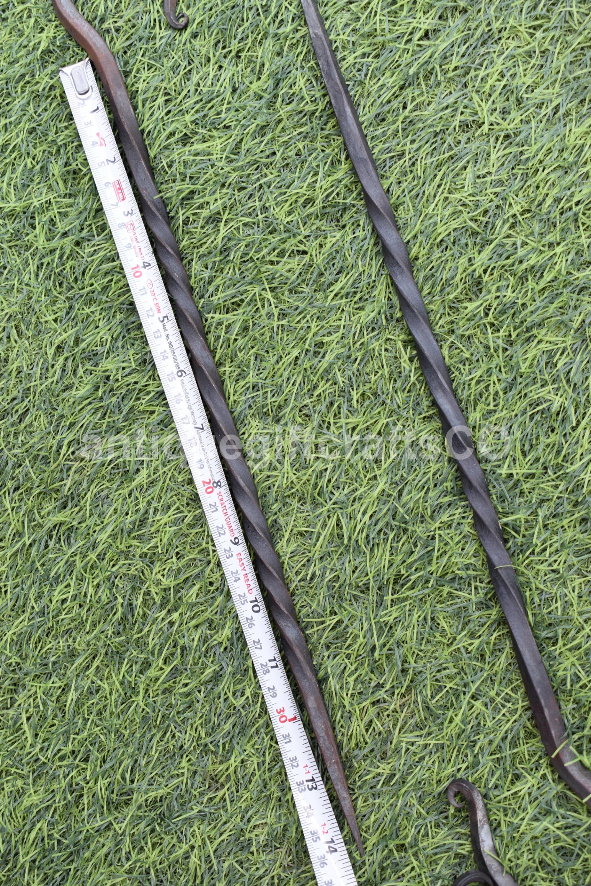 Hand-forged Viking Roasting Sticks – Medieval-style Iron Skewers (set ...