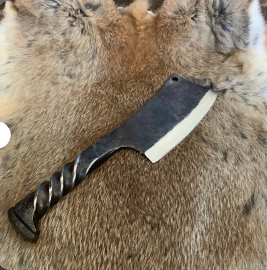 Medieval Railroad Mini Spike Rough Forge Finish, Railroad Spike Knife ...