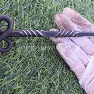 Hand Forged Medieval Viking Hair Stick. Best Gift for Halloween ...
