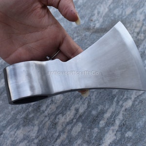 Medieval Hand Forged Viking Polish Axe Head. High Carbon Steel Axe Head ...