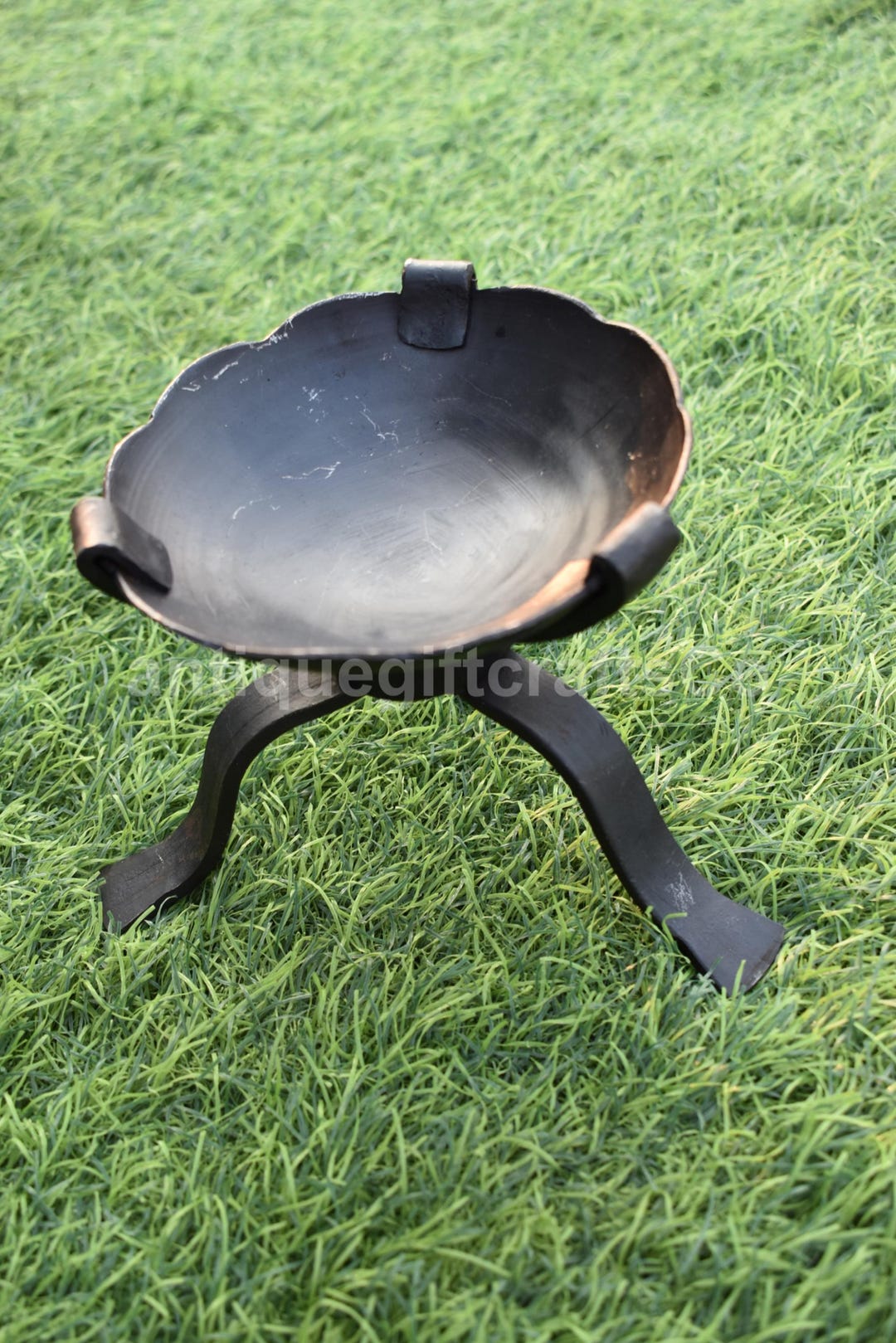 Hand Forged Medieval Oil Lamp. - Etsy