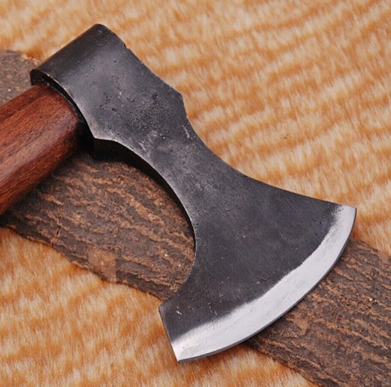 Hand-forged Viking Medieval Axe Head | Decorative Replica | Rustic ...