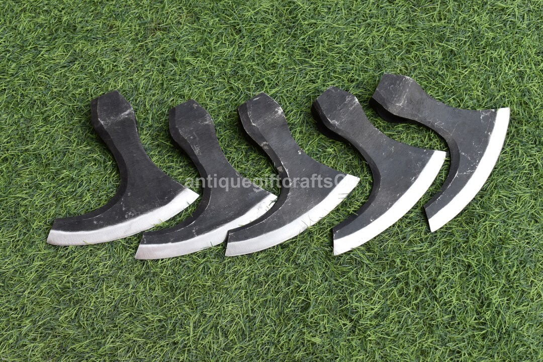Hand Forged Medieval Viking Wood Working Axe Head. High Carbon Steel ...