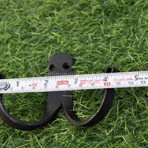 Pack of 2 Hand Forged Medieval Iron Wall Hooks. Best Gift for Christmas ...