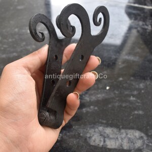 Hand Forged Medieval Wrought Iron Hinge. - Etsy