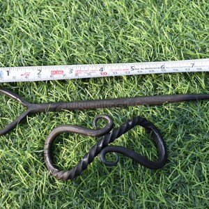 Hand Forged Medieval Viking Twisted Hair Stick, Hair Clip. Best Gift ...