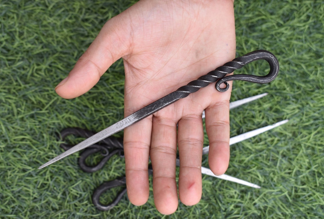 Hand Forged Medieval Viking Eating Twisted Spike. Best Gift for ...
