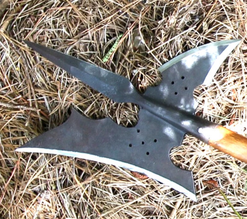 18th Century Medieval Hand Forged Halberd With One Side Blade - Etsy Canada